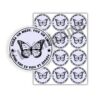 Stickers Mariposa circular - Floremicamp